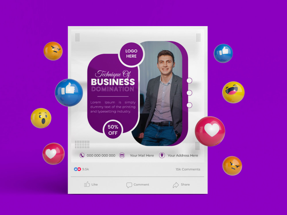 Creative Social Media Facebook / Instagram Post, Banner, Ads, Cover ...