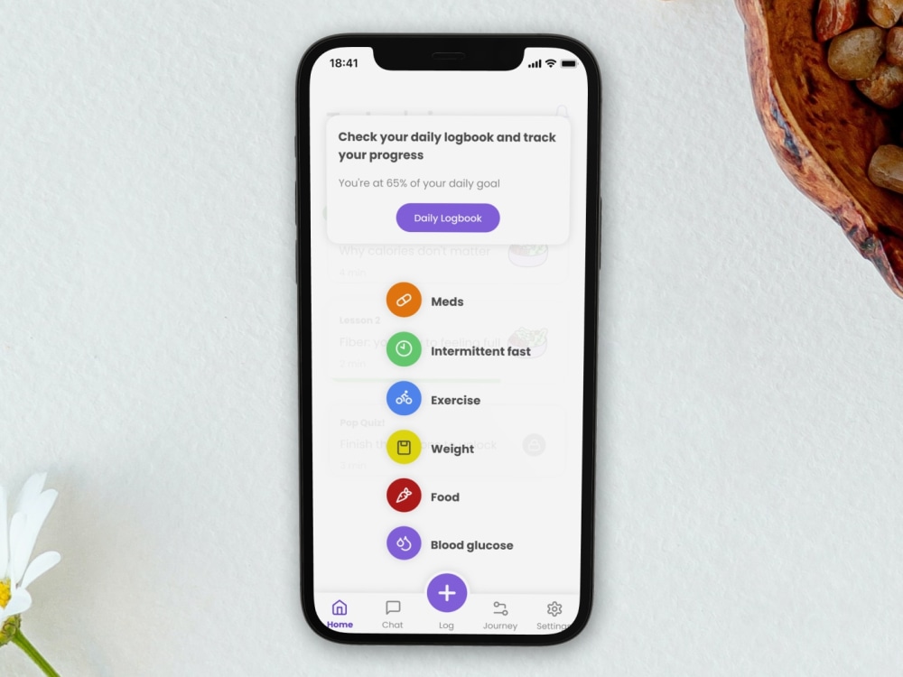 A pixel perfect Figma file, with a user-center UX, and a components ...