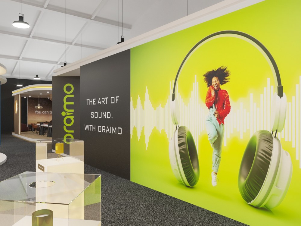 A photo-realistic rendering of your exhibition/event booth | Upwork