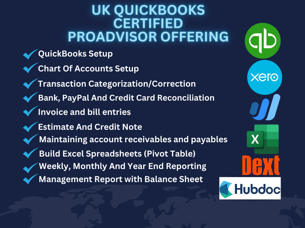 Bookkeeping And Accounting In Quickbooks Xero And Wave Upwork