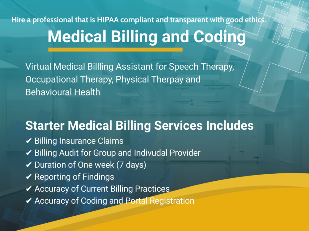 A Medical Billing & Coding Specialist for Speech Therapy | Upwork
