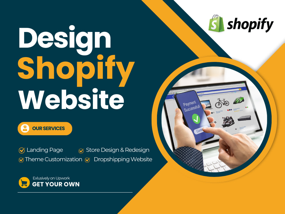 Professional Shopify Store, Design Customizations & Products Upload | Upwork