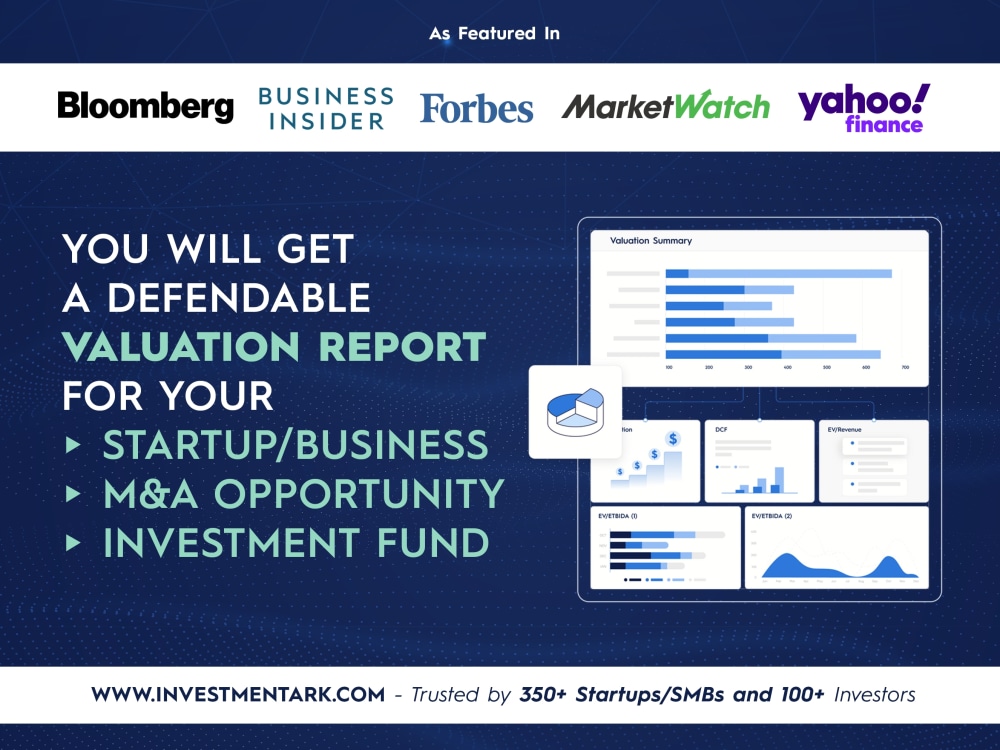 A defendable Valuation Report for your Startup / Business | Upwork