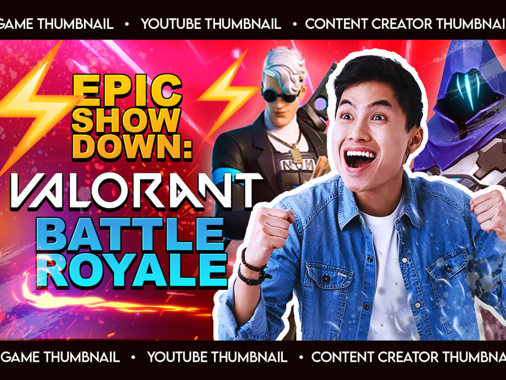 A top-notch, appealing, and attention-grabbing YouTube thumbnail design ...