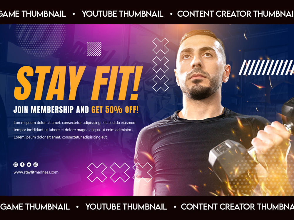 A top-notch, appealing, and attention-grabbing YouTube thumbnail design ...