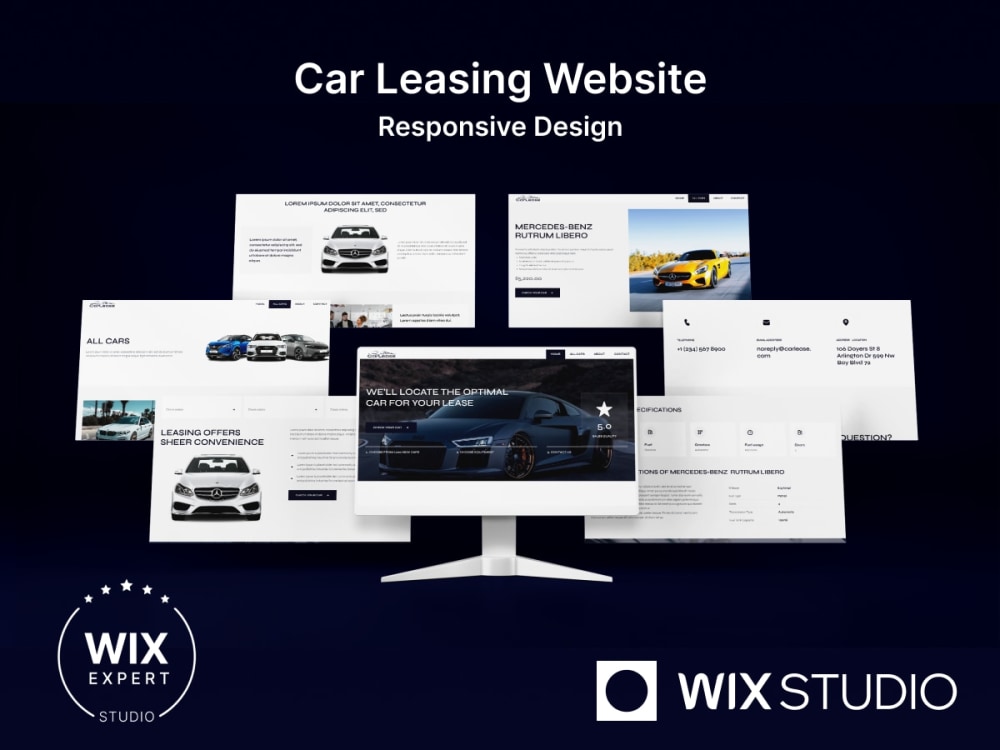 Custom Design and Redesign of a responsive Wix and Wix Studio website ...