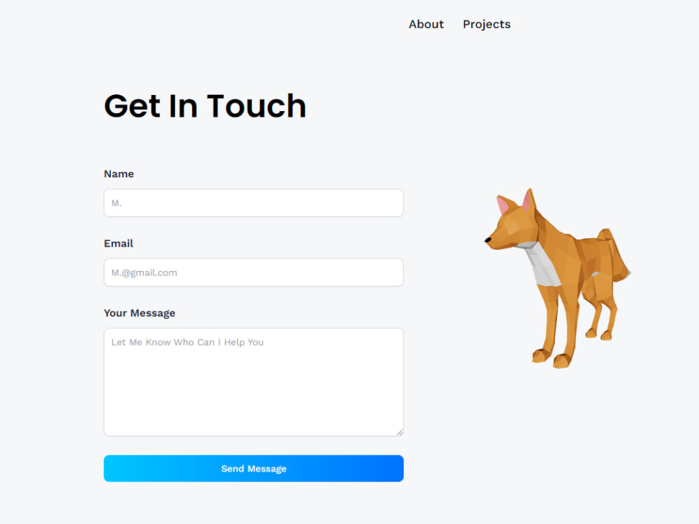 A fantastic 3D portfolio website design | Upwork