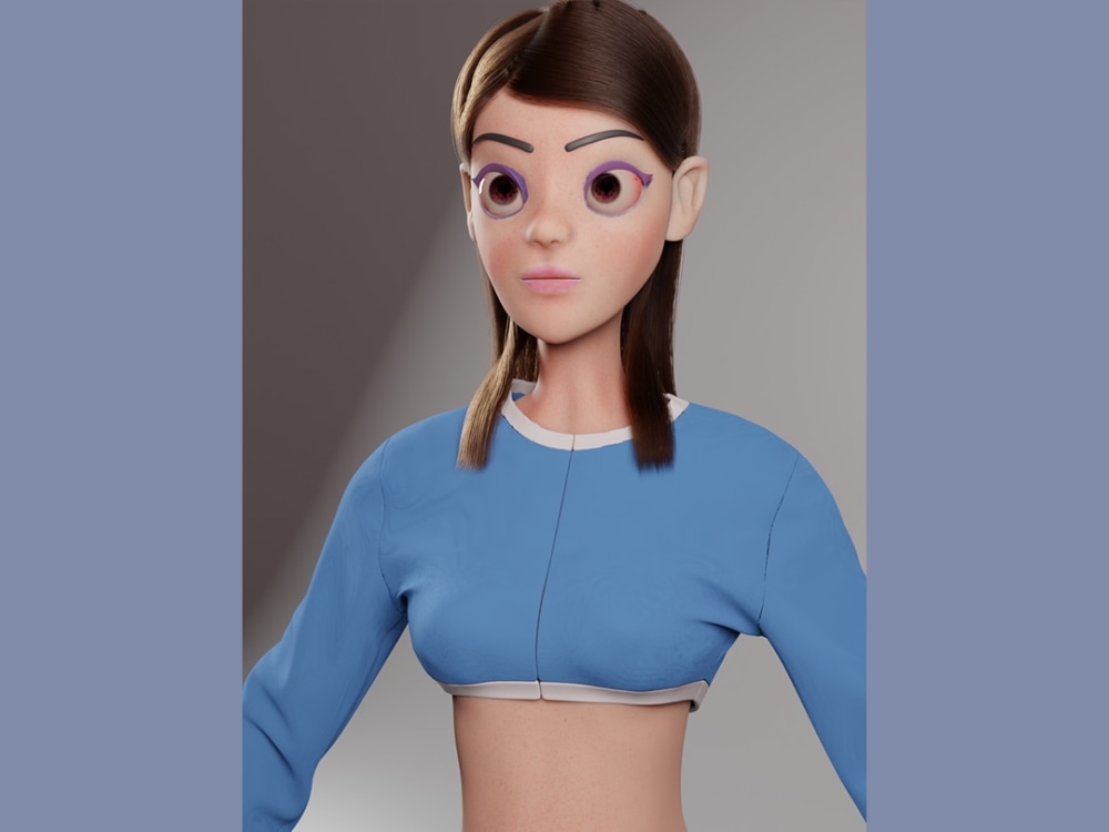 Disney/pixar style 3d character model for games or film | Upwork