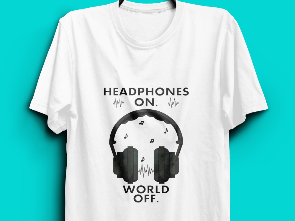 MUSIC-BASED T-SHIRT DESIGN. CREATIVE DESIGN. | Upwork
