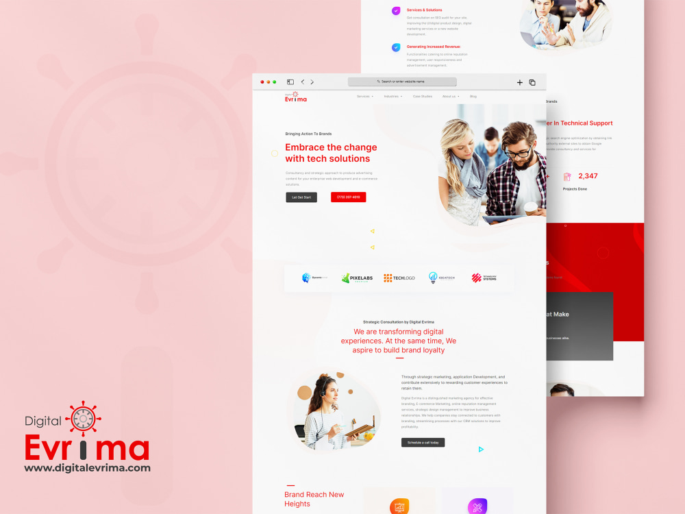 UI UX design in Figma | Website Landing Page | Stunning Website Design | Upwork