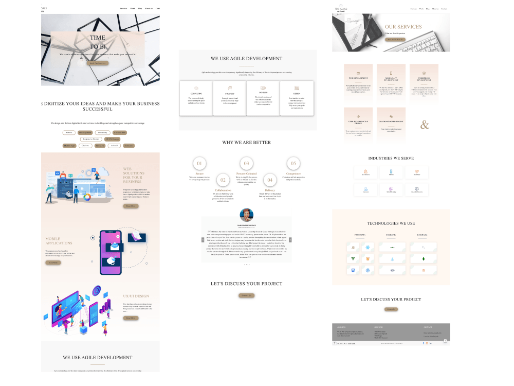 A fantastic custom coded website that deliver impact. | Upwork