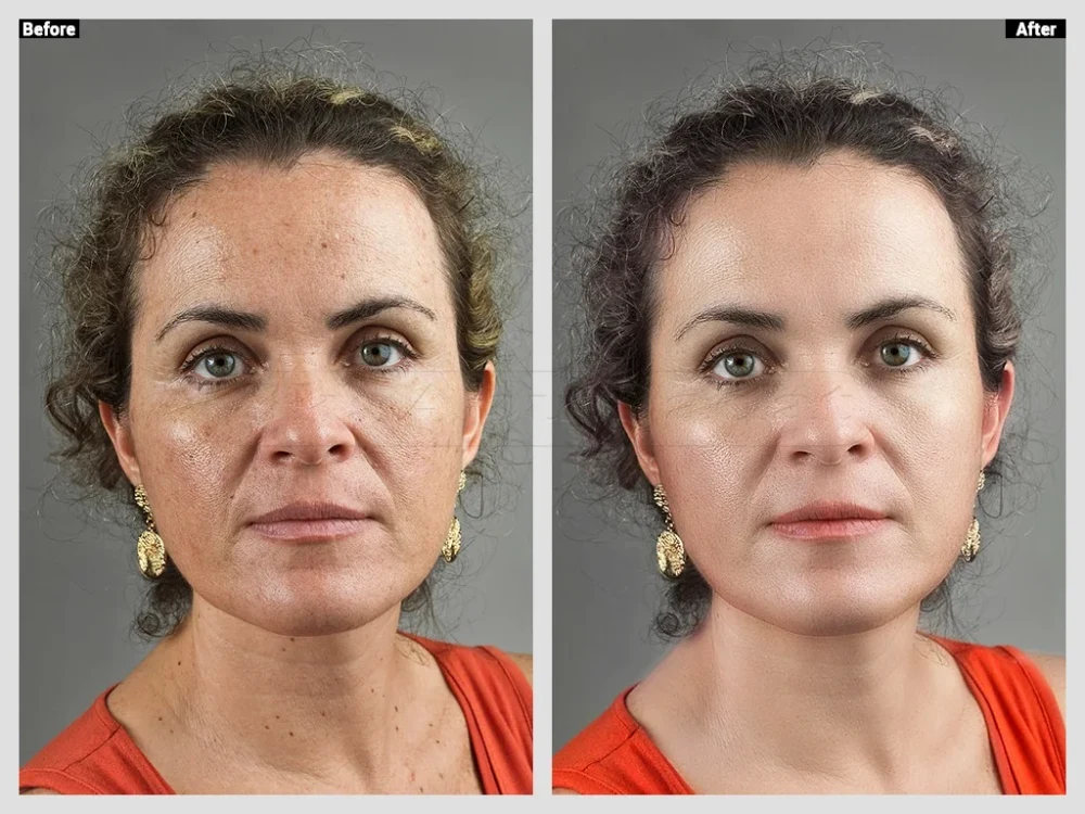 Professional skin retouching in Photoshop | Upwork