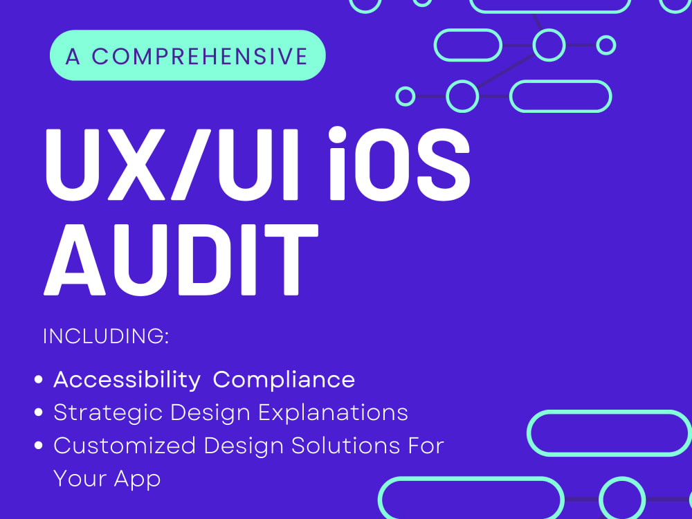 A comprehensive UX/UI audit report for your iOS app by a senior ...