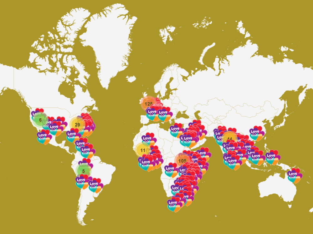 Custom interactive map with animation effects | Upwork