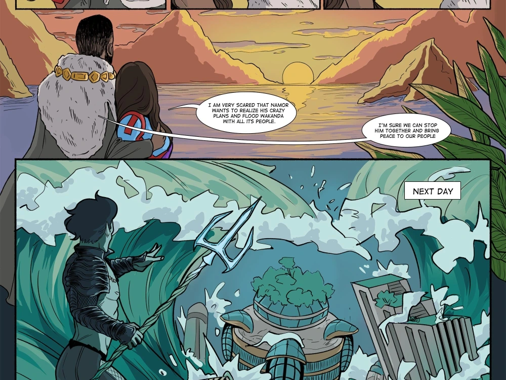 Comic book, graphic novel pages based on your script | Upwork