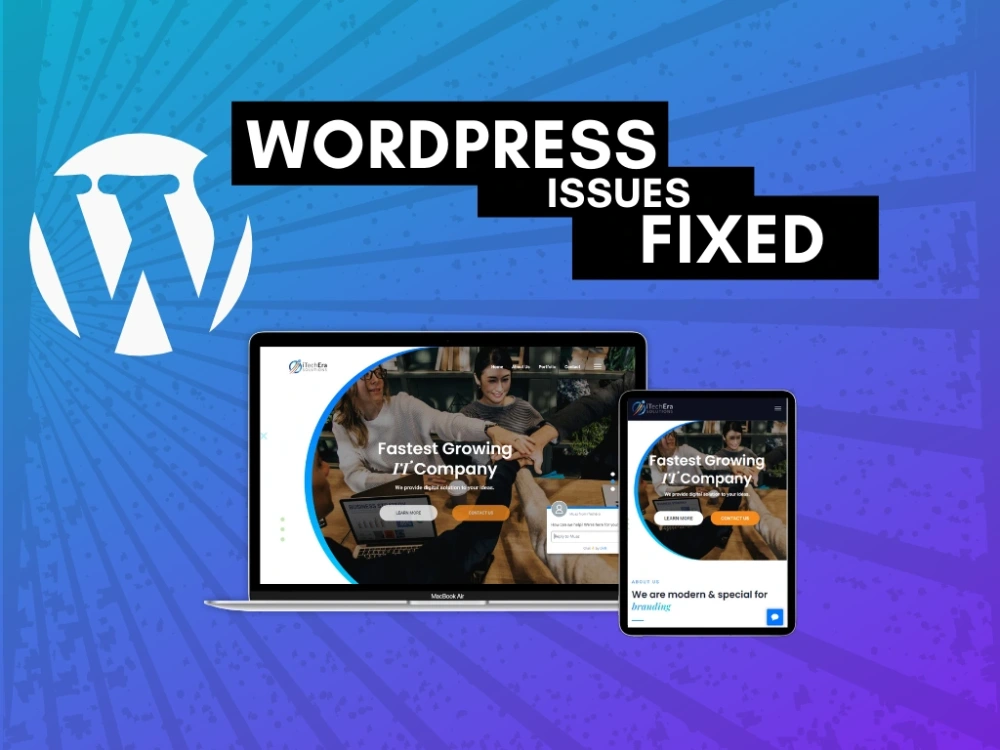 Issues WordPress Website Fixed | Upwork