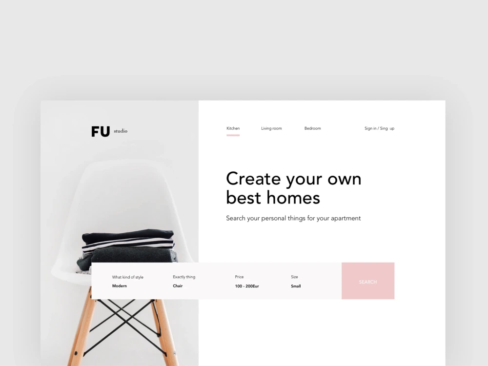 Unique, modern UI/ Dekstop design | Upwork