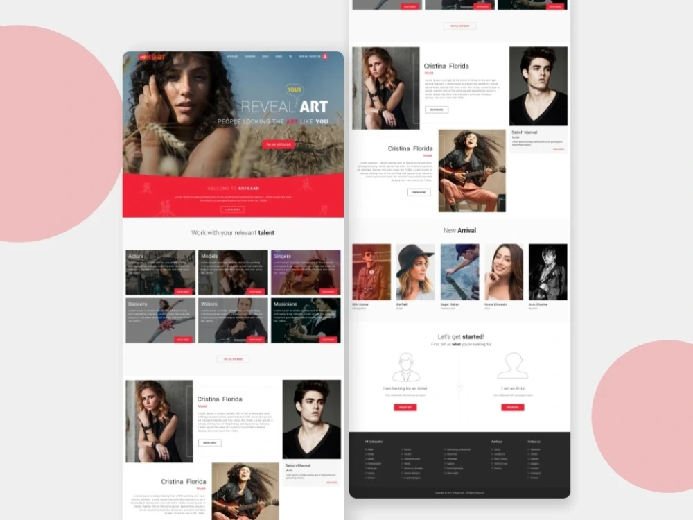 An amazing landing page design in Adobe XD | Upwork