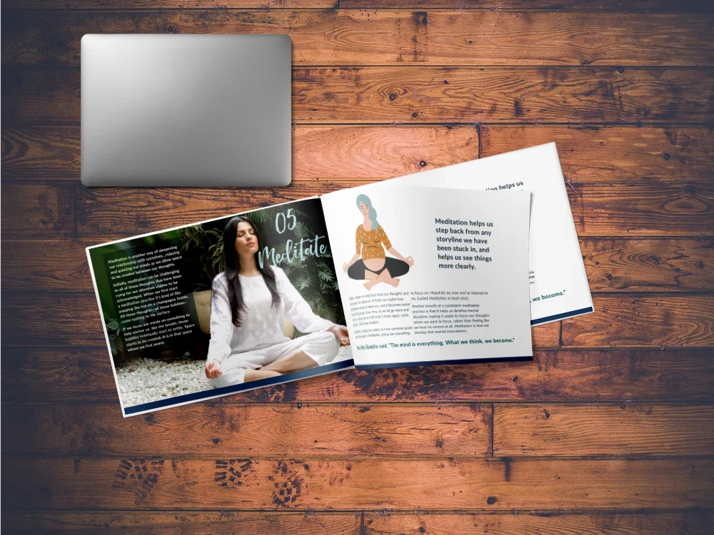 A well layed-out, beautifully designed brochure to promote your ...