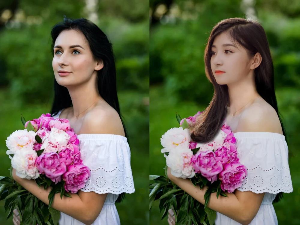 Face swap, head swap, face changing, head changing and facial changing ...