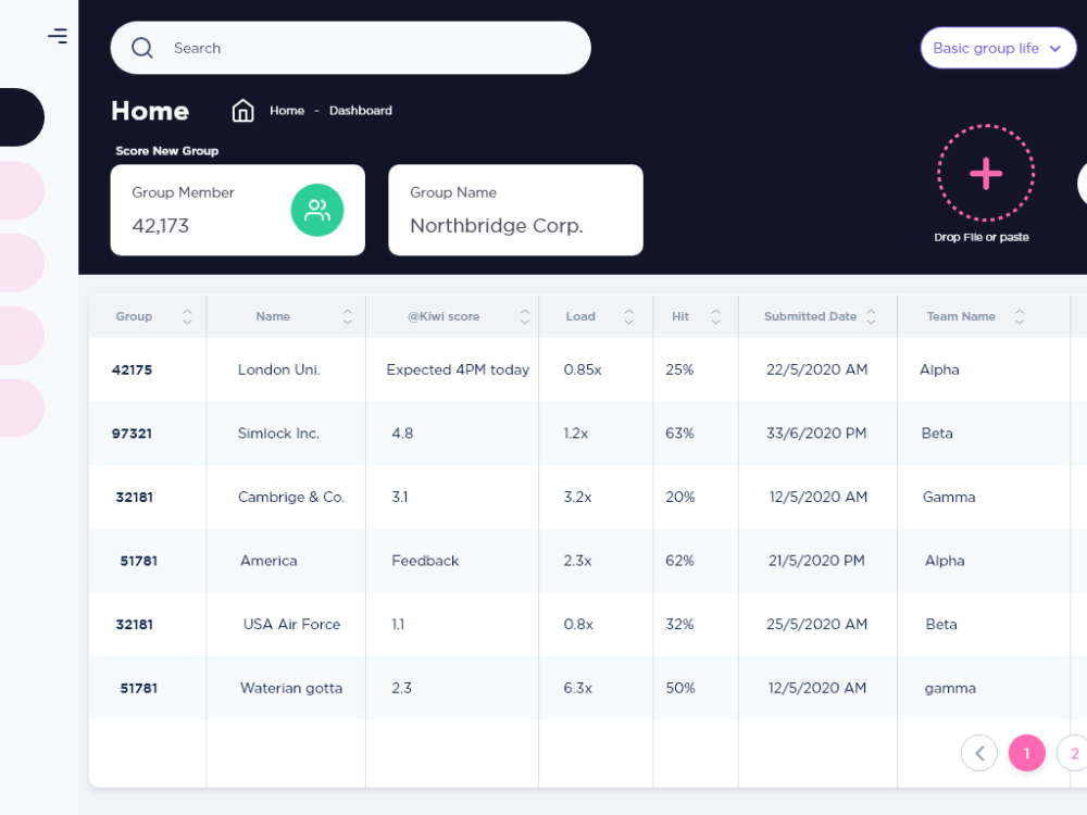 Modern and creative Web app, CRM Software and SAAS UI/UX dashboard ...