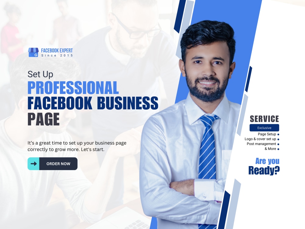 An optimize professional facebook business page | Upwork