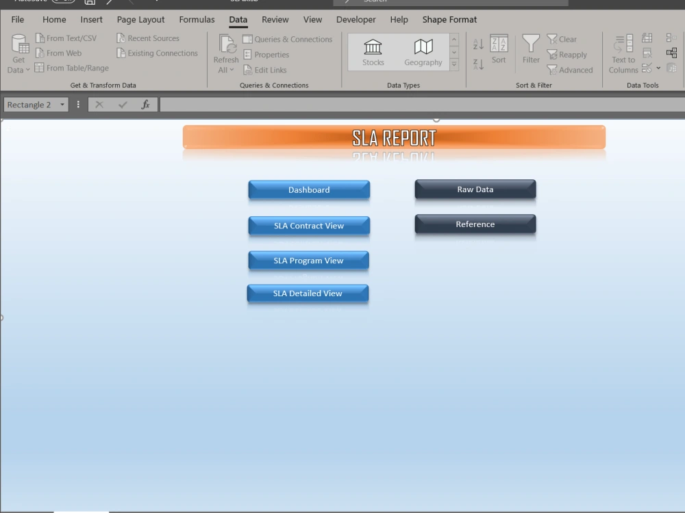 A Dashboard, Formulated Pivot on an Automated Excel | Upwork