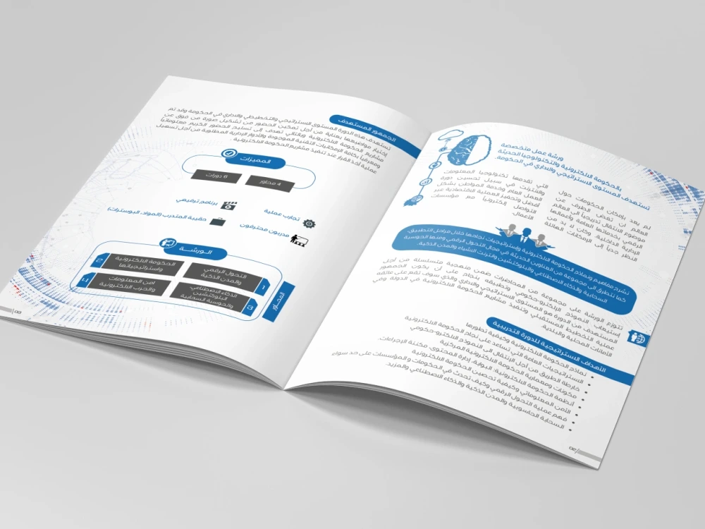 Arabic/English flyer brochure catalogue design | Upwork