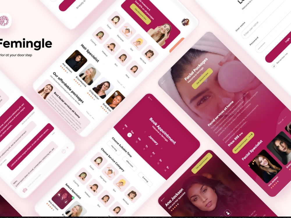 Creative and unique ui ux for website and application | Upwork