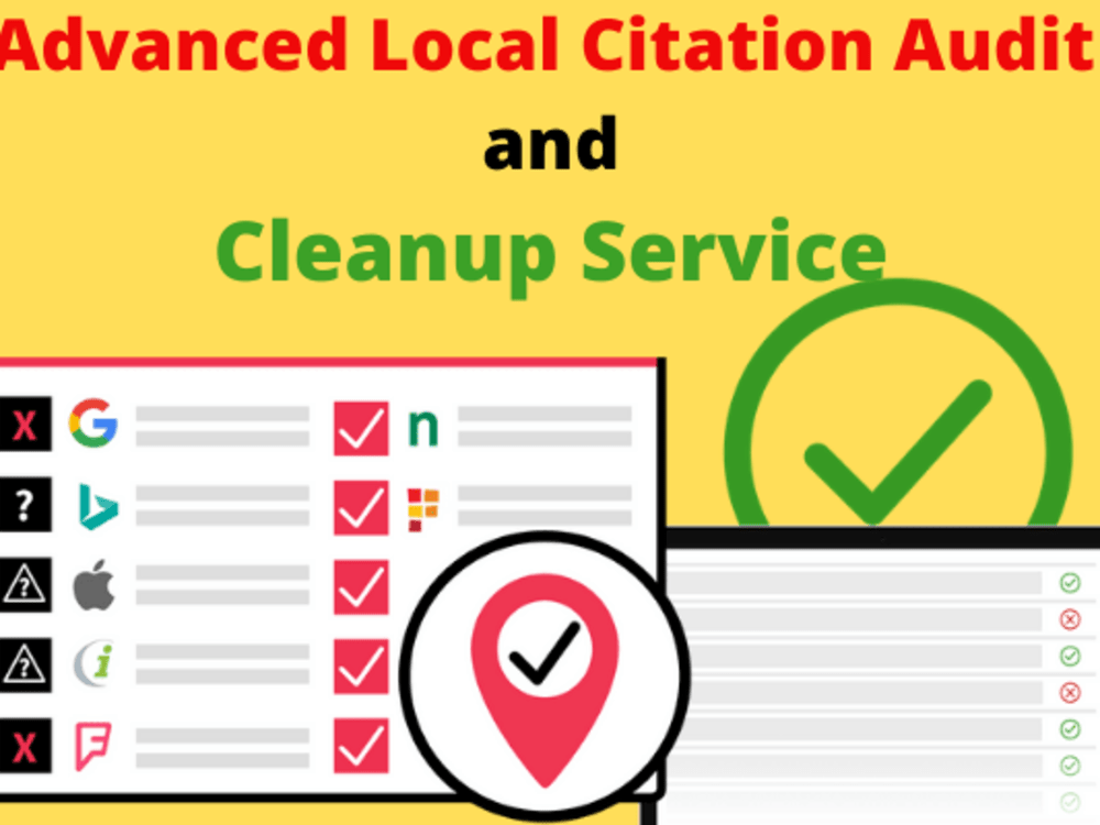 Advanced local citation audit and cleanup service | Upwork