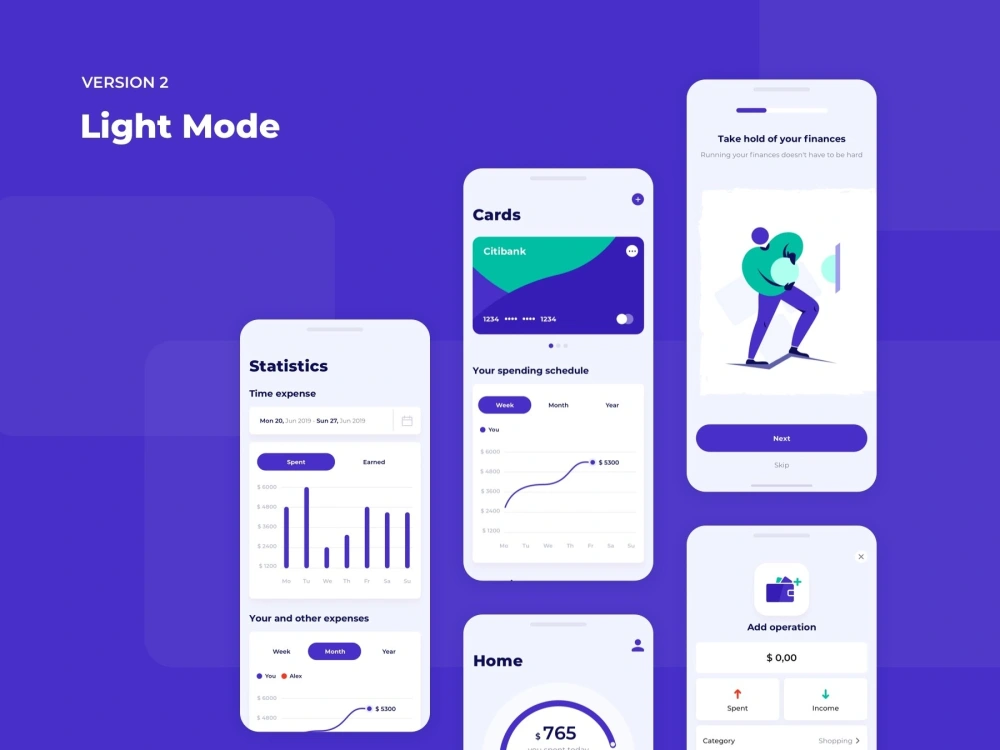 A premium quality design of Budget Planner for iOS | Upwork