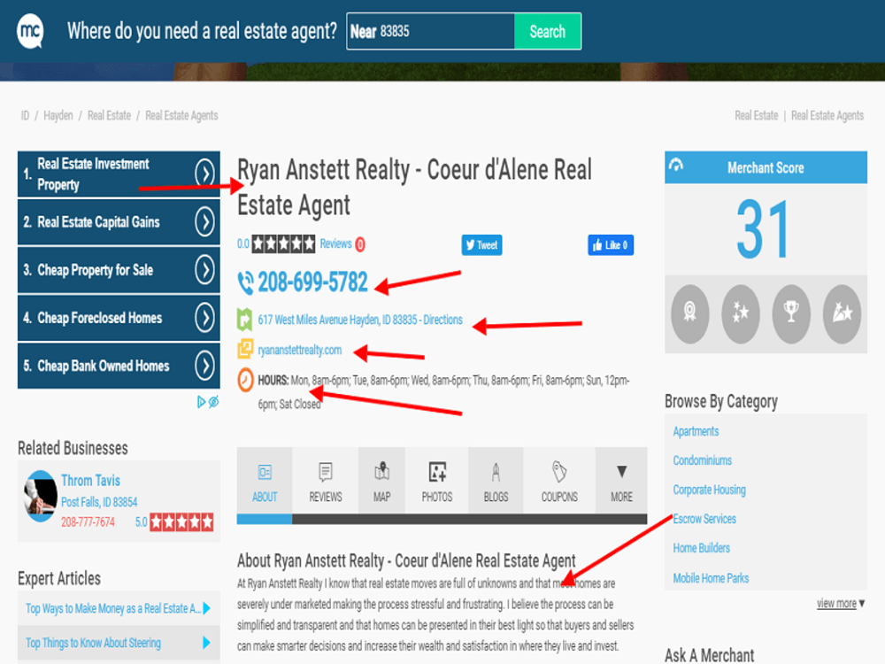 Best local citation and directory submission | Upwork