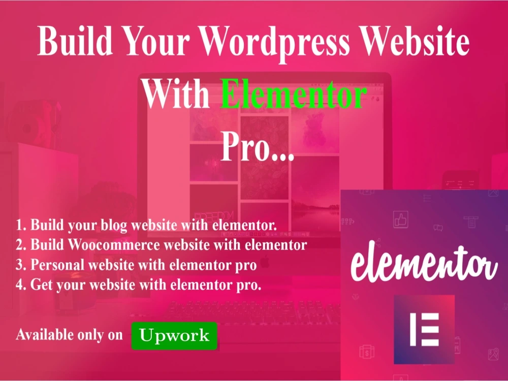 PSD/HTML to WordPress using Elementor/Wpbakery | Upwork
