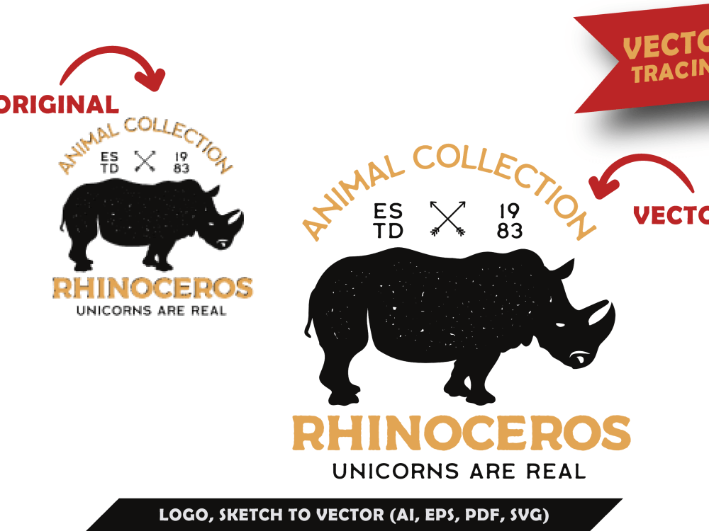 Vectorize logo, vector tracing, convert image to vector | Upwork