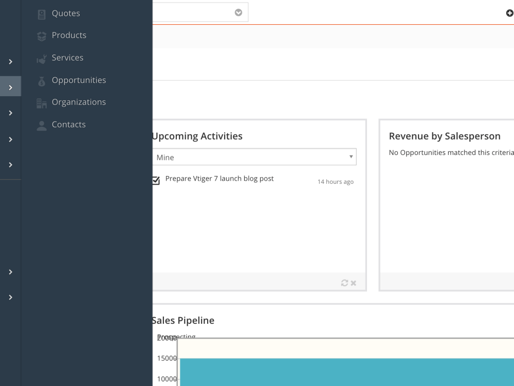 A complete open source Vtiger CRM installed and ready to be used | Upwork