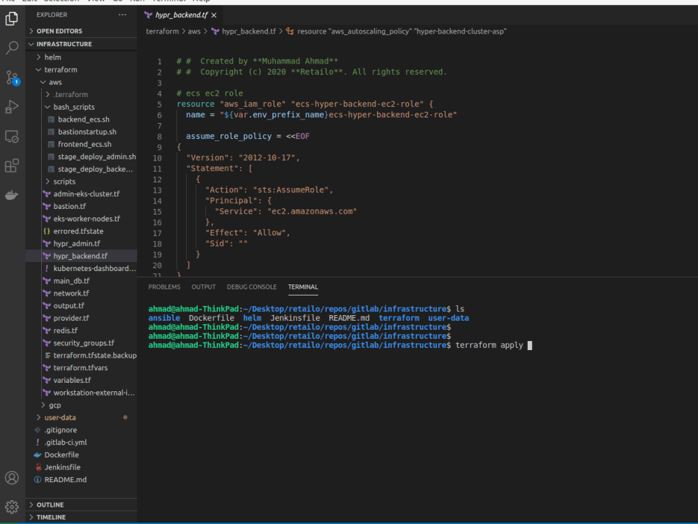 AWS ECS Cluster Using Terraform With Jenkins CICD | Upwork