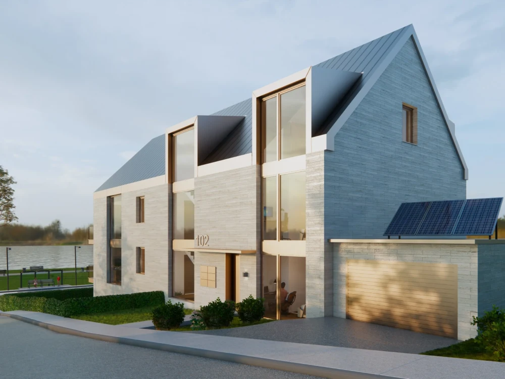 Realistic Exterior Render with Enscape and Sketchup | Upwork