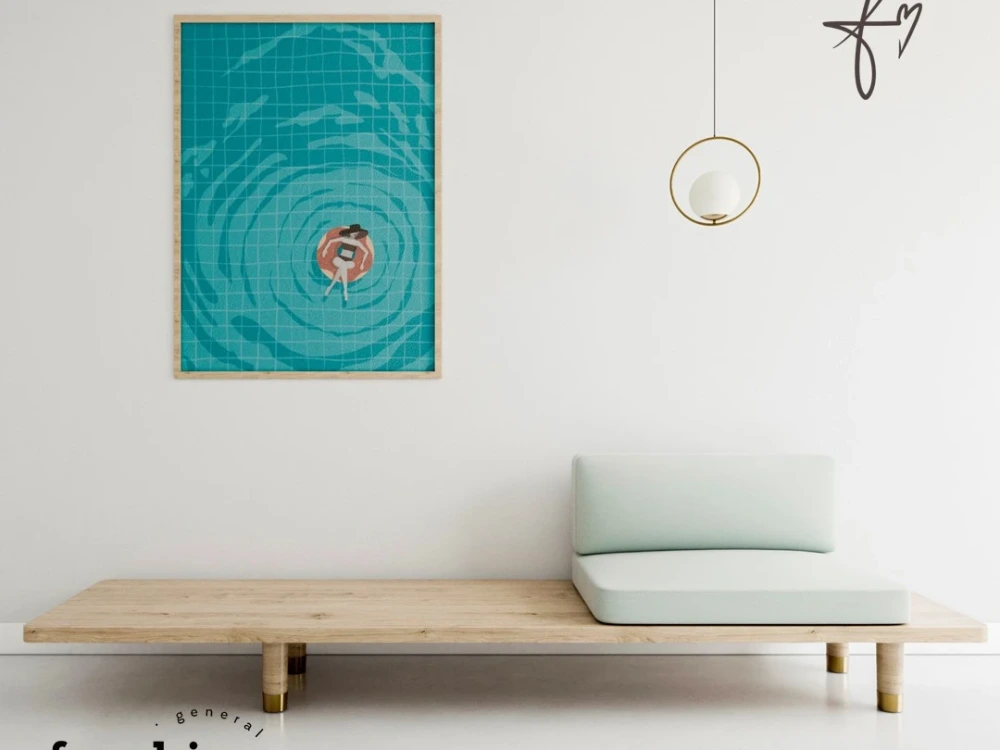 Realistic framed art mock up | Upwork