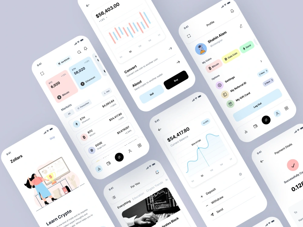 Professional App UI design | Upwork