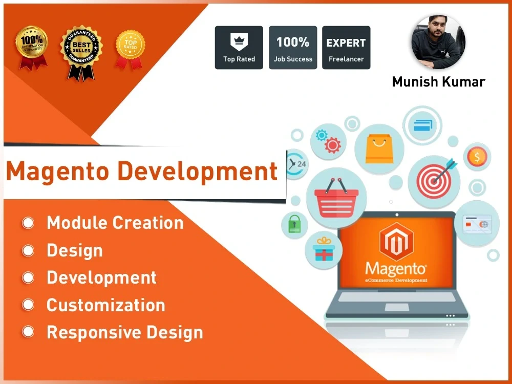 Your Magento eCommerce website design (Responsive + Custom Theme) | Upwork