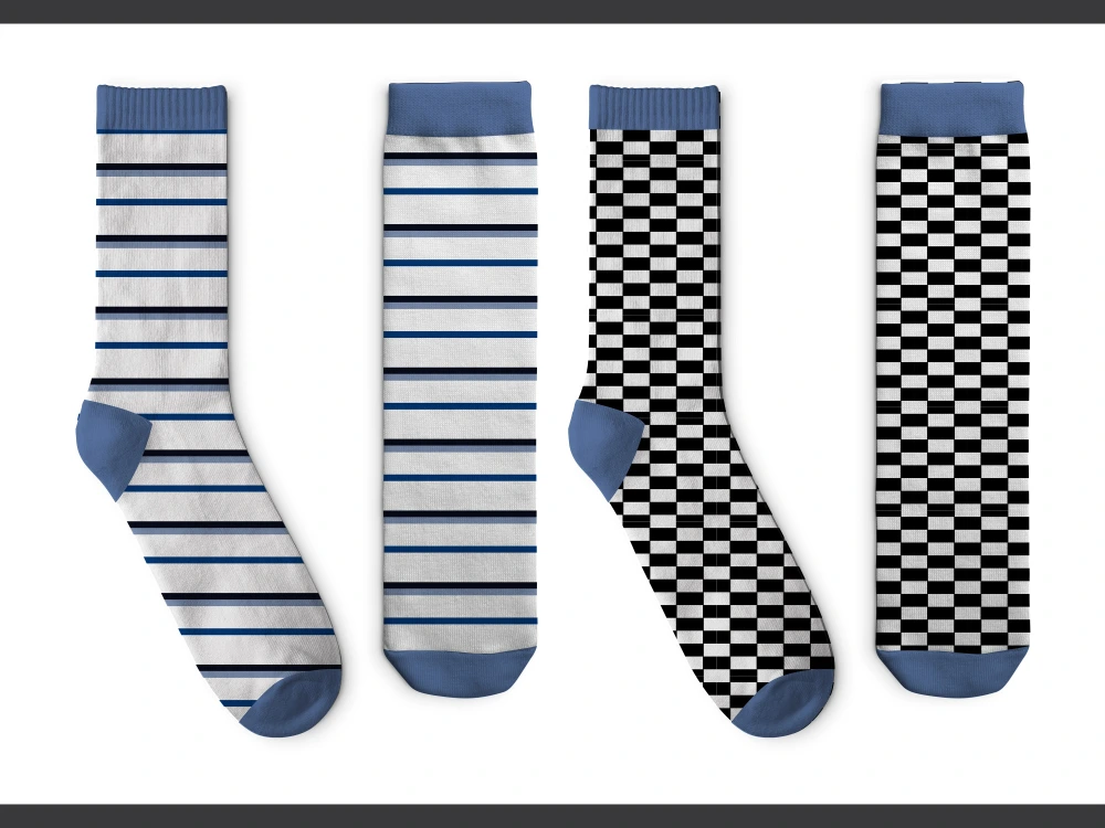 Stylish and fashionable socks design | Upwork