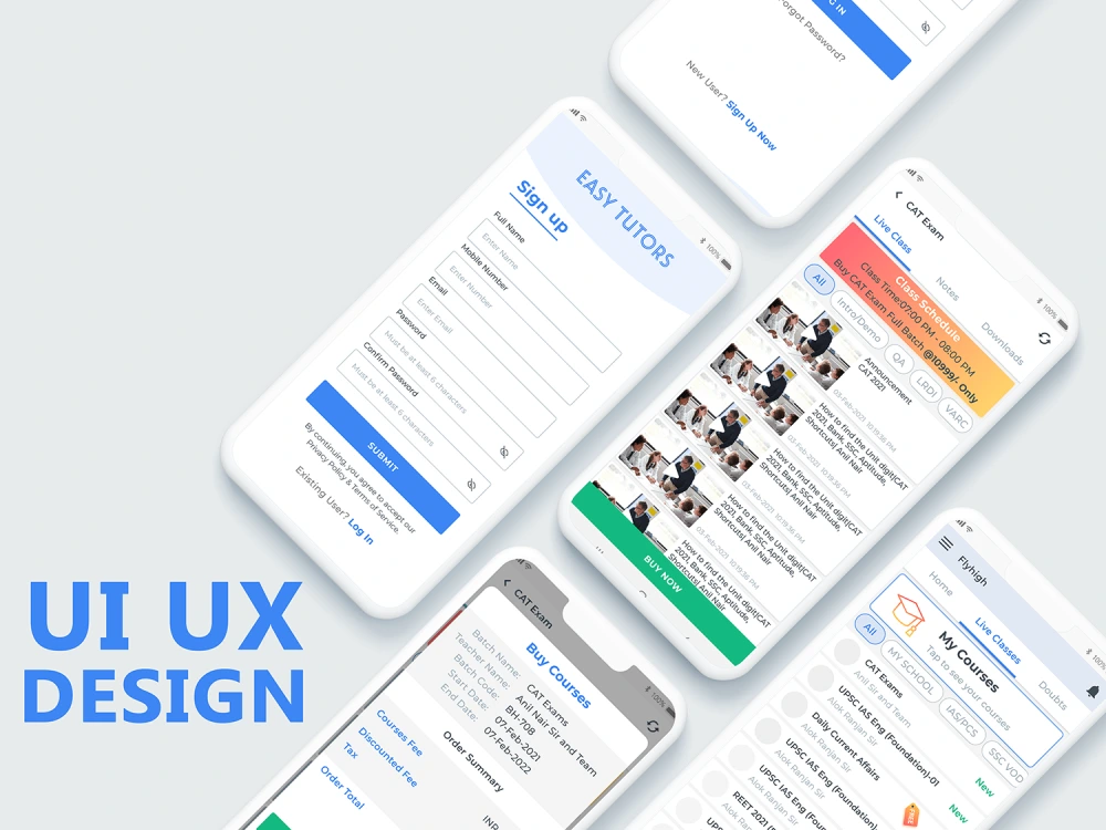 Eye catching UI/UX design for web and mobile app | Upwork