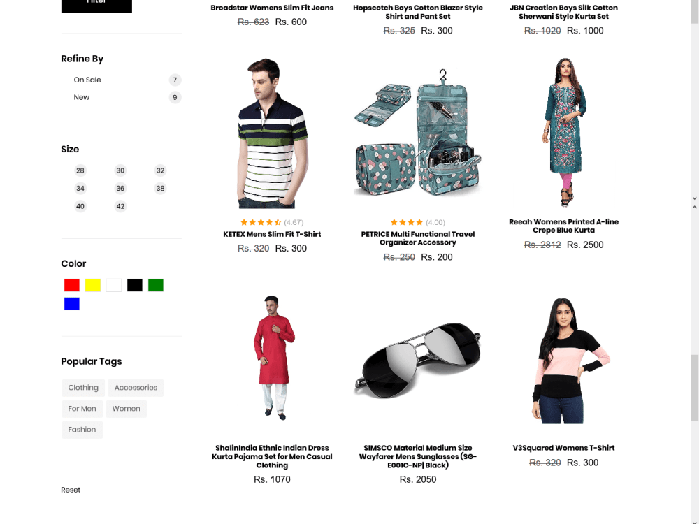 Ready to use e-commerce store built from scratch using PHP & CI ...