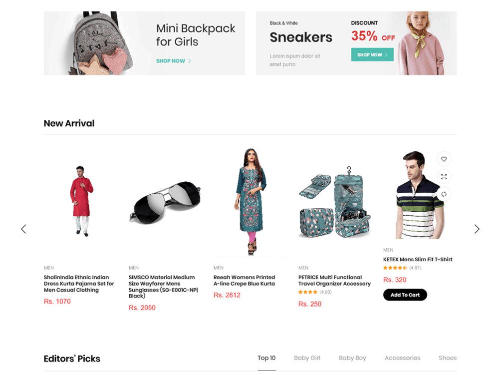 Ready to use e-commerce store built from scratch using PHP & CI ...