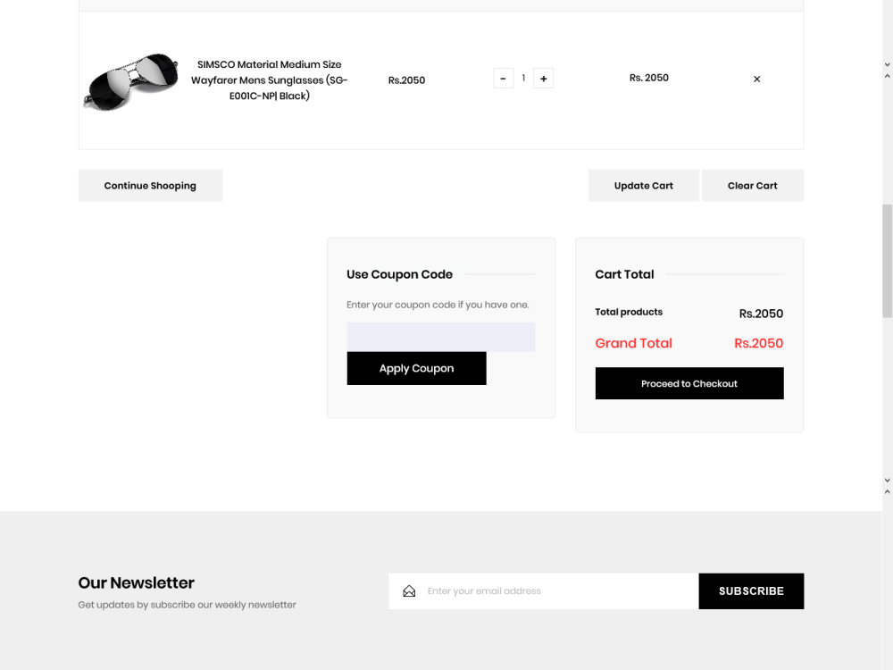 Ready to use e-commerce store built from scratch using PHP & CI ...