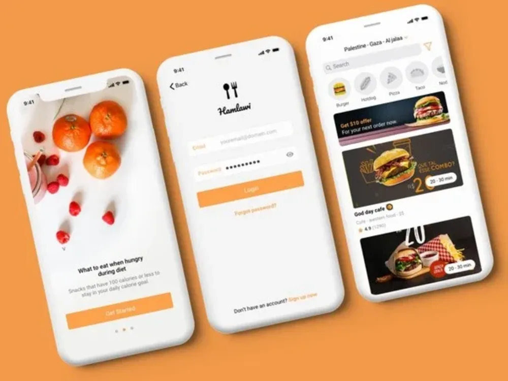 A stunning clean mobile ui design | Upwork
