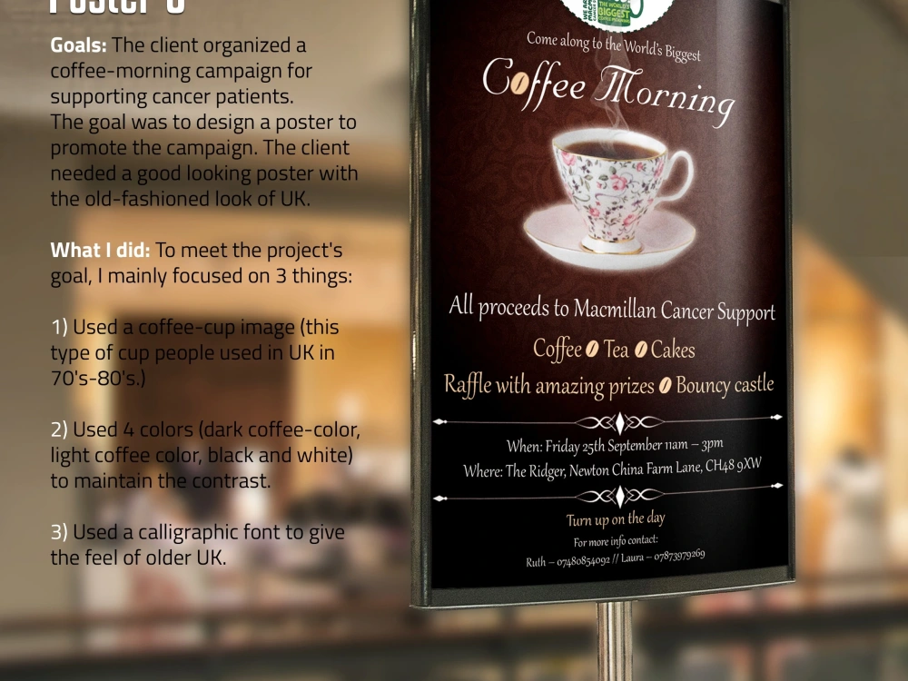 A modern corporate poster for your company or business event | Upwork