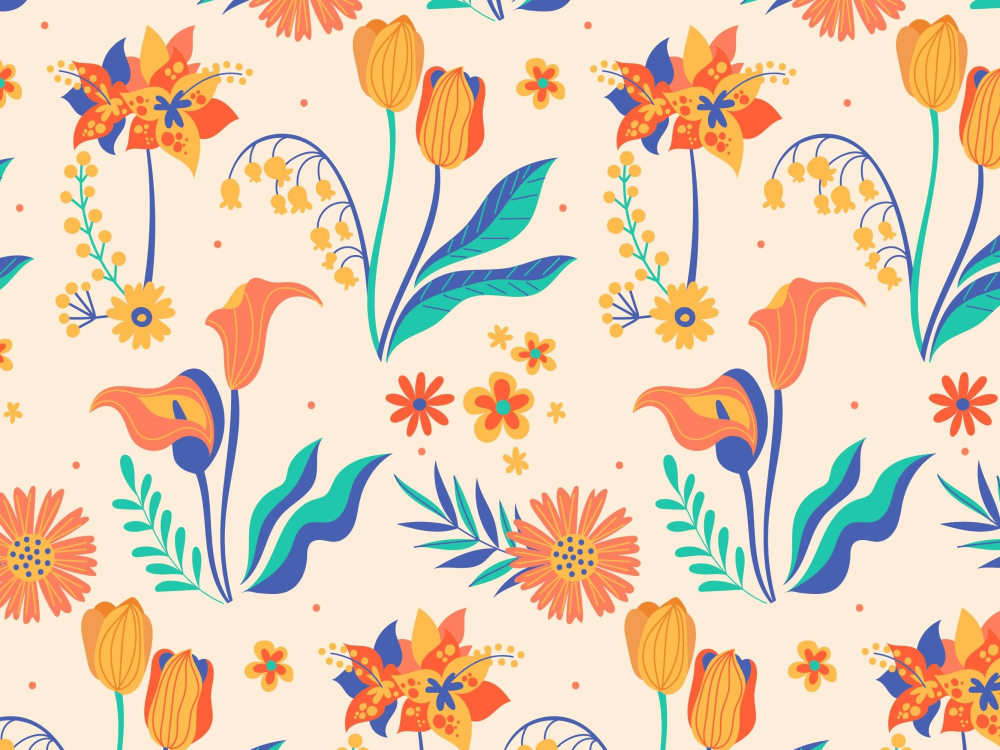 Illustrate and make print ready seamless pattern design | Upwork