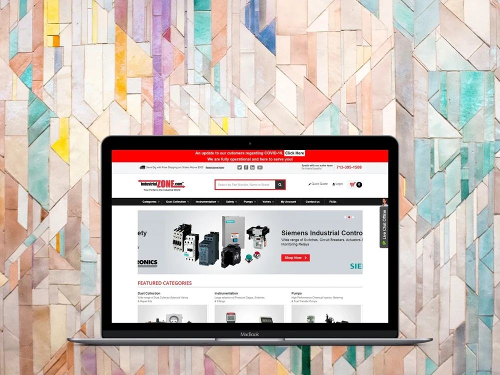 An eCommerce website in Laravel and Angular | Upwork