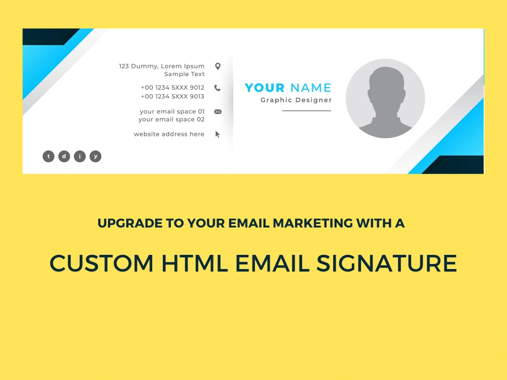 An Upgrade to your Email Marketing with a Custom HTML Email Signature ...